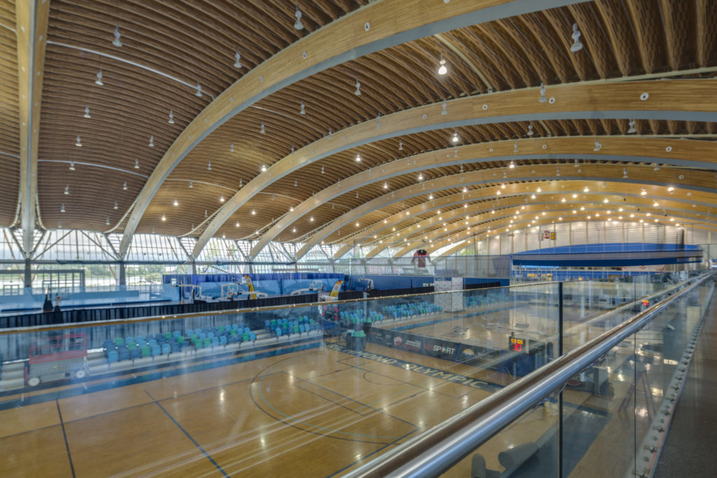 Richmond Olympic Oval - Balustrade | Architectural Glass Projects ...