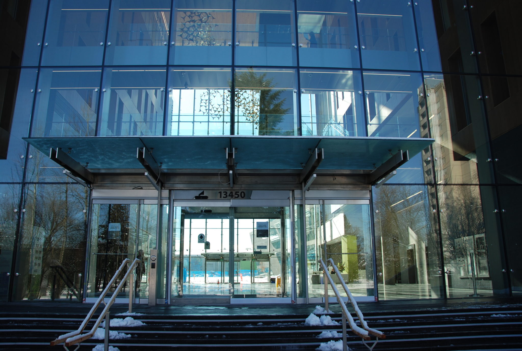 Surrey Civic Centre - Structural Glass Wall Systems - Architectural ...