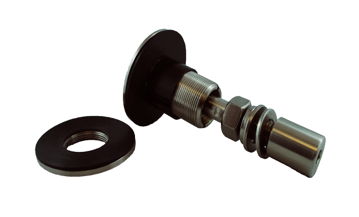 Light-Duty Articulating Glass Bolt (Tapered-Face) | Tapered Face ...