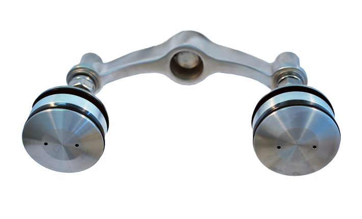 Heavy-Duty Double Arm (Face-Mount) Spider with an Articulating Heavy ...
