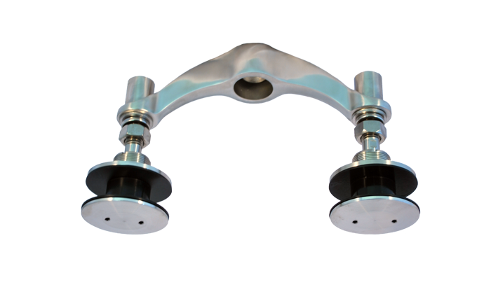 Heavy-Duty Double Arm (Face-Mount) Spider with an Articulating Heavy ...