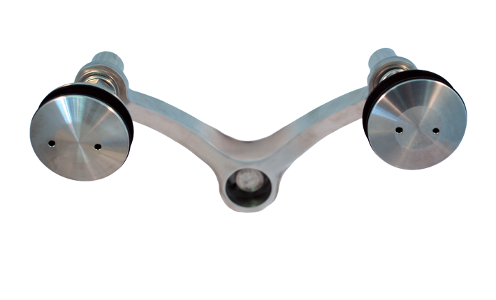 Heavy-Duty Double Arm “V-shaped” (Face-Mount) Spider with Articulating ...