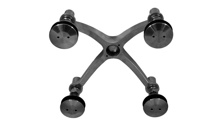 Heavy-Duty Four Arms (Face-Mount) Spider with Articulating Medium-Duty ...