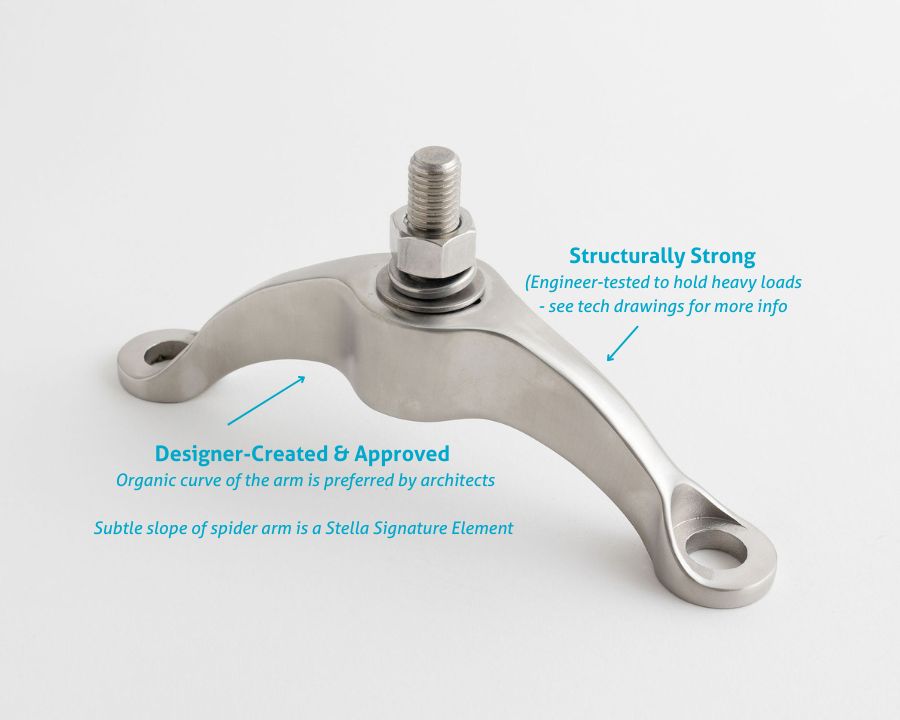 (Standard) (Heavy-Duty Double Arm Spider) (Face-Mount) - Stella ...